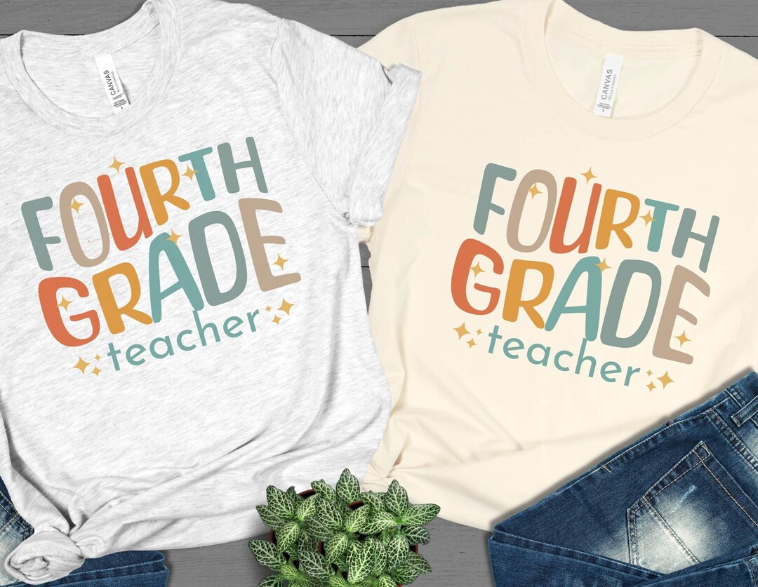 Fourth Grade Teacher Shirt Welcome to 4th Grade Teacher Tee - Etsy