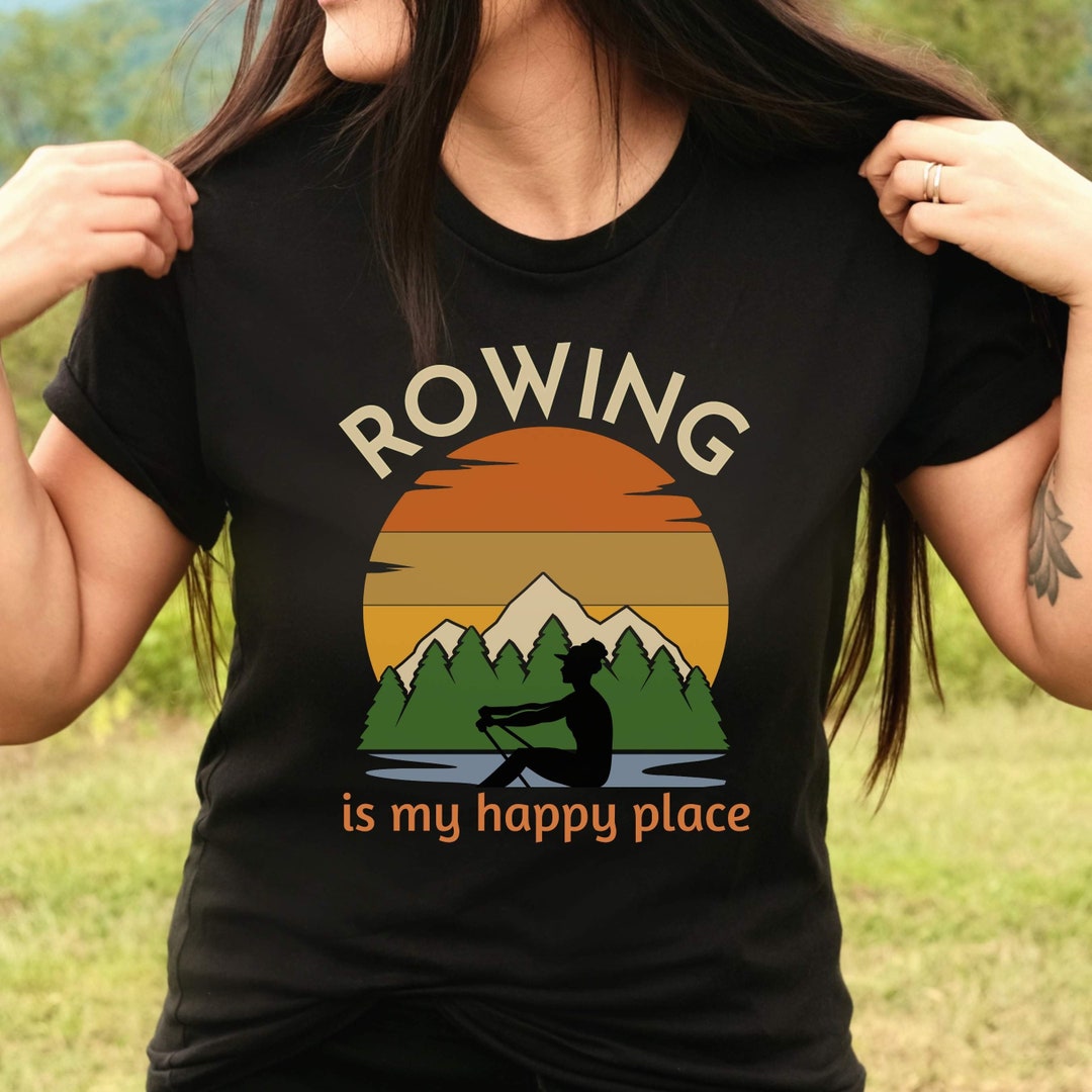 Rowing Shirt for Women, Gift for Rowers, Girls Crew T-shirt, Sunset ...