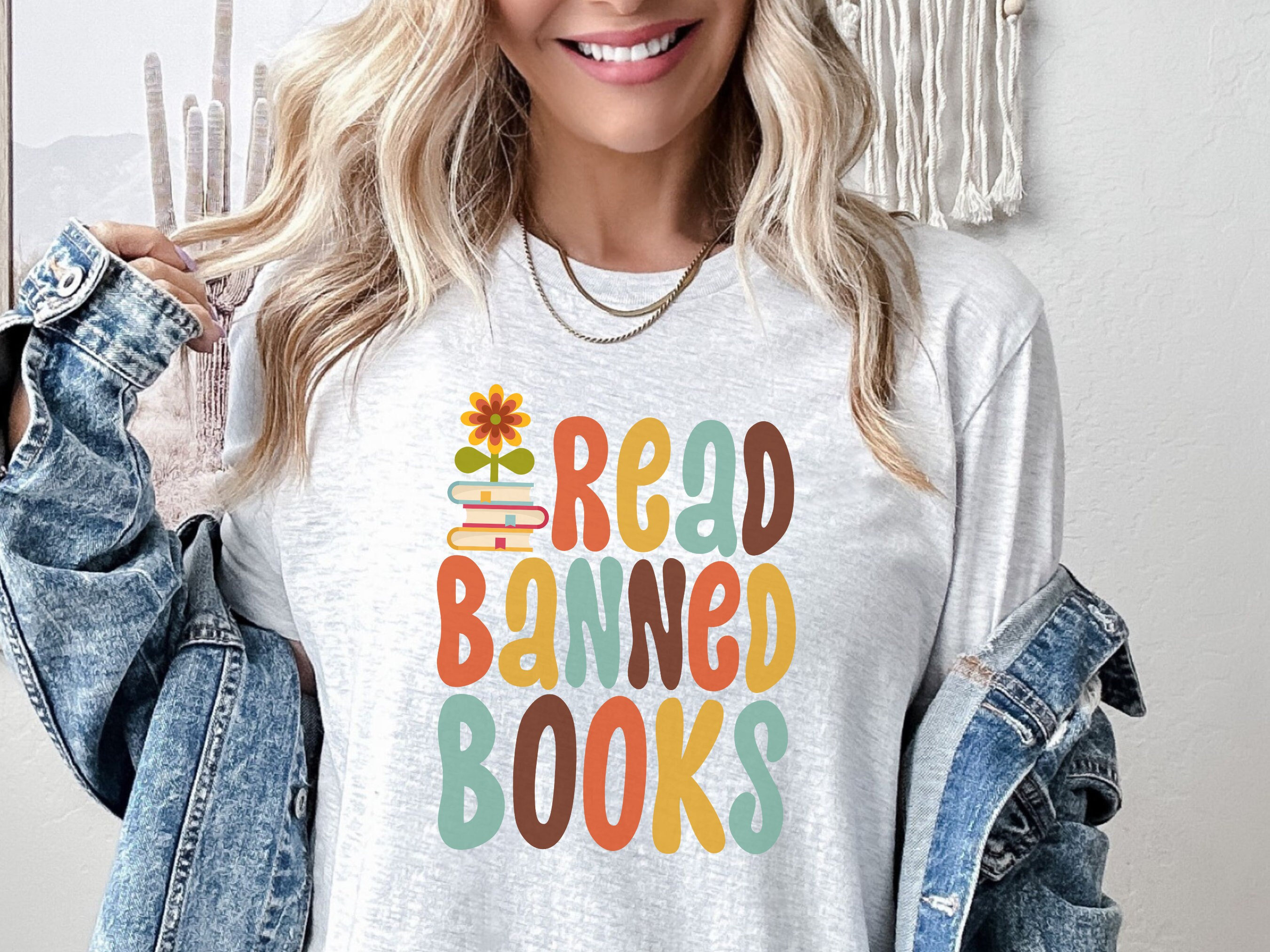 Read Banned Books Shirt, Book Lover Tee, Reading Rebel Tshirt, Social ...