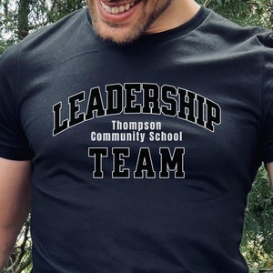 Custom School Leadership Team Shirts, Matching Personalized Tshirts ...