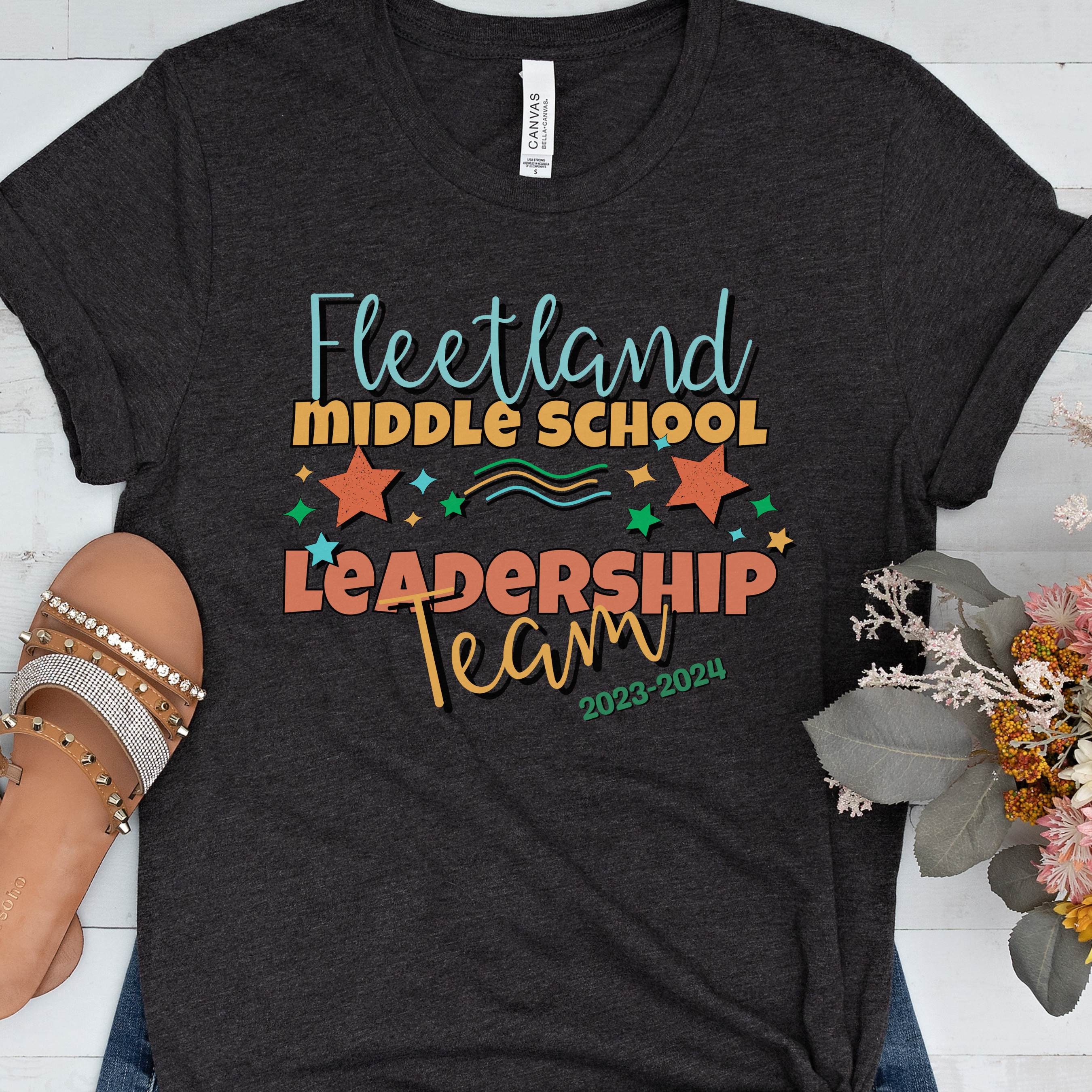Custom School Leadership Team Shirts Matching Personalized - Etsy