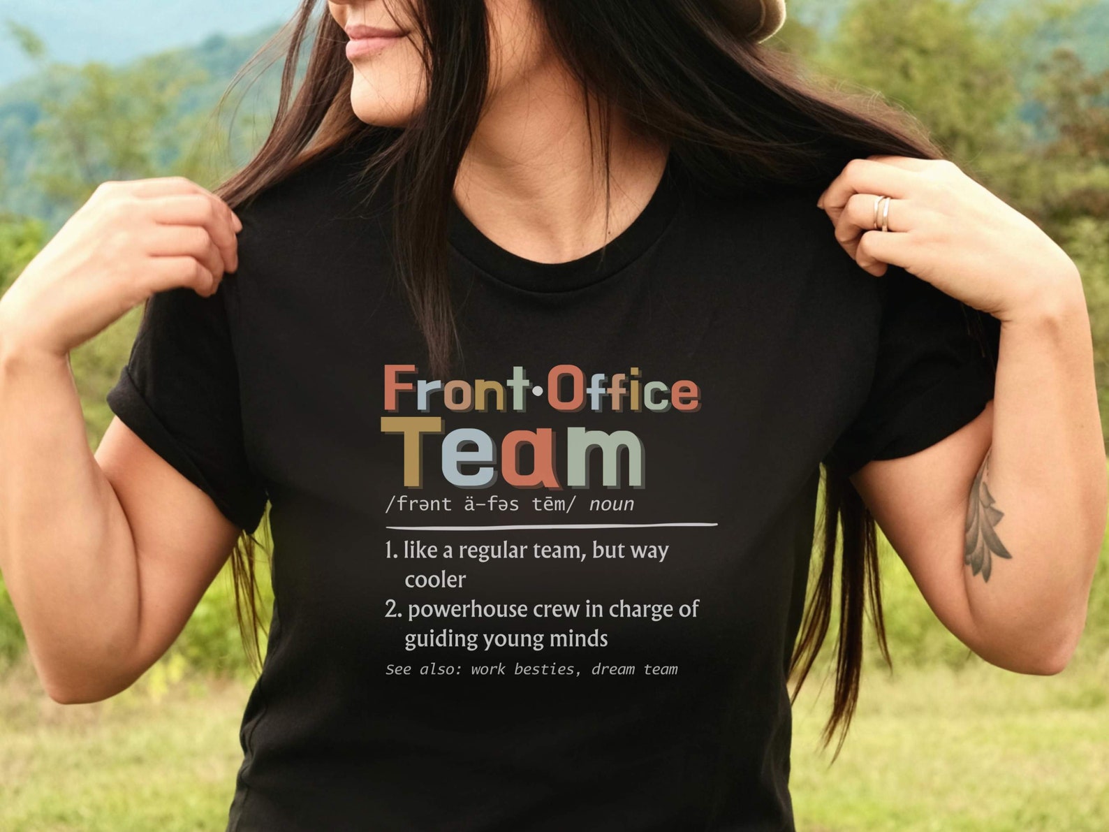 School Office Team Shirt, Front Office Squad T-shirt, Elementary Office ...