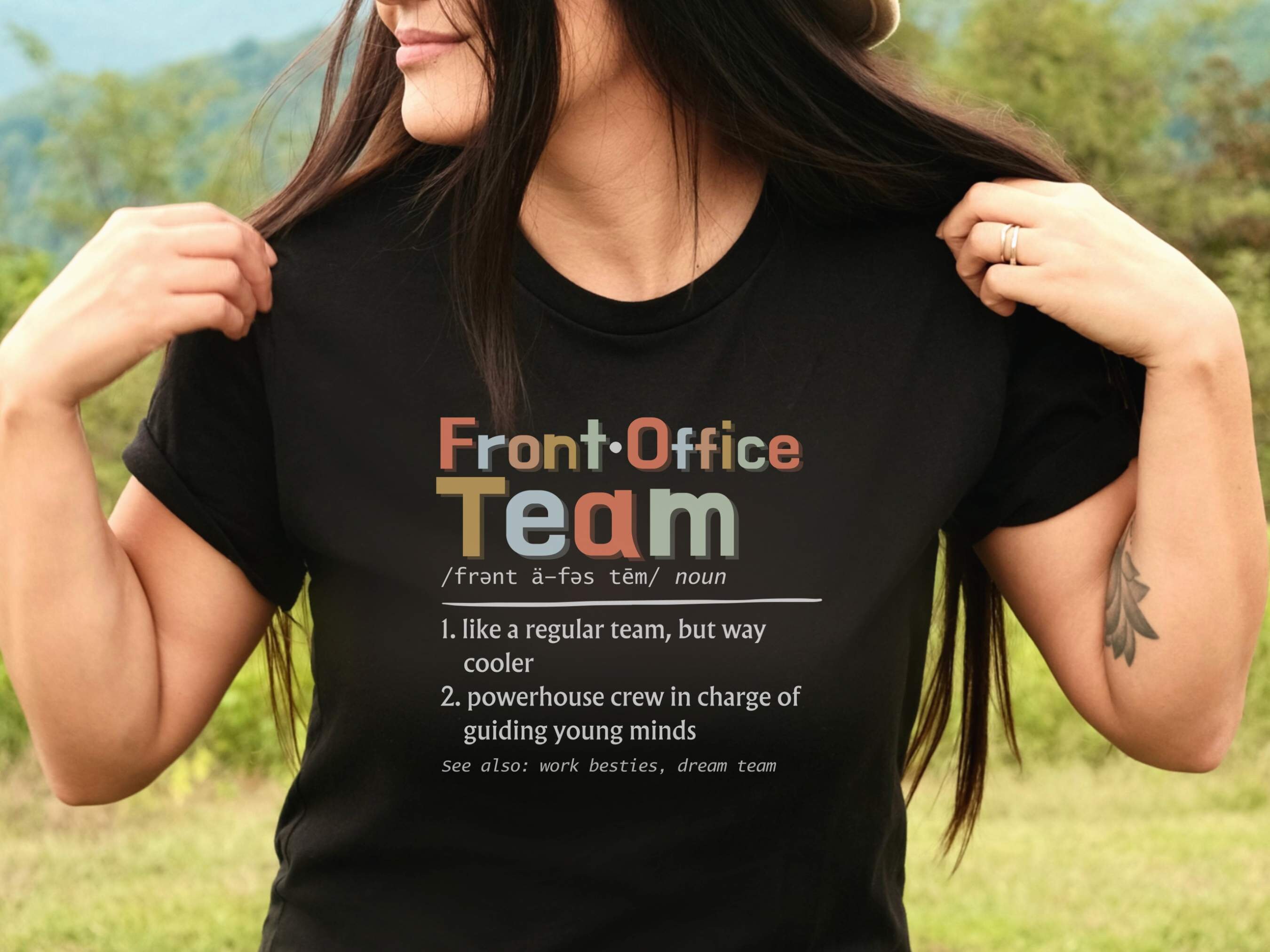School Office Team Shirt, Front Office Squad T-shirt, Elementary Office ...