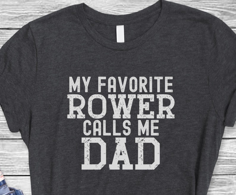 Rowing Dad Shirt, Fathers Day Present, Proud Crew Dad T-shirt, Spring ...