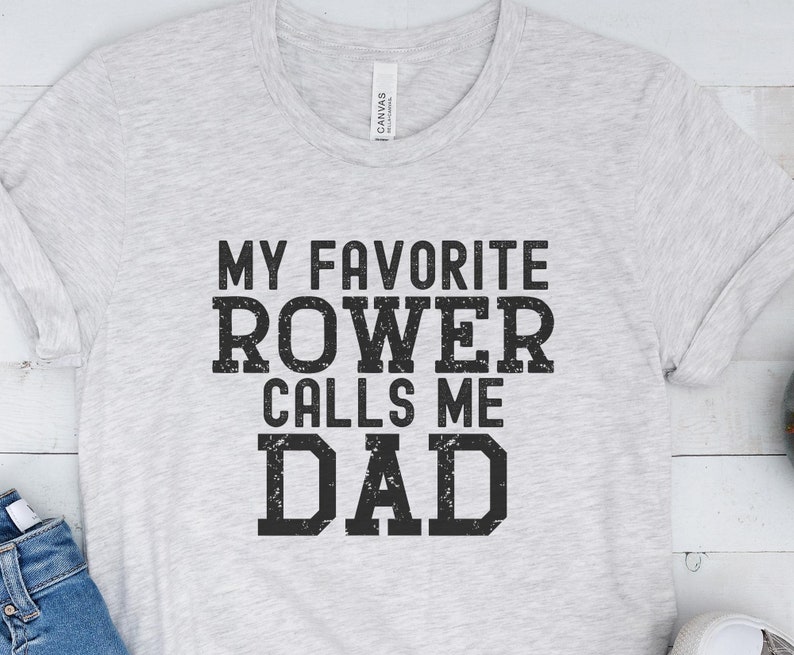 Rowing Dad Shirt, Fathers Day Present, Proud Crew Dad T-shirt, Spring ...