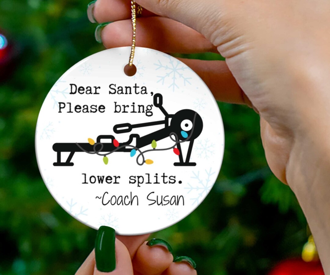 Custom Rowing Christmas Ornament, Funny Personalized Ornament for ...