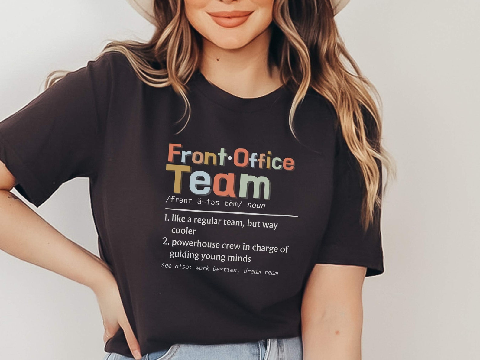 School Office Team Shirt, Front Office Squad T-shirt, Elementary Office ...