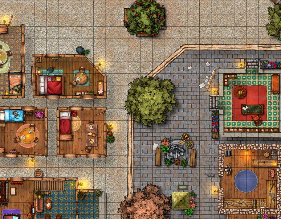 Massive High-detail D&D Battlemat – Large Fantasy Map for Tabletop Rpgs ...