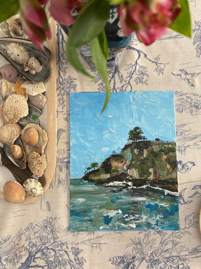 Ocean Cliff #2 - Etsy