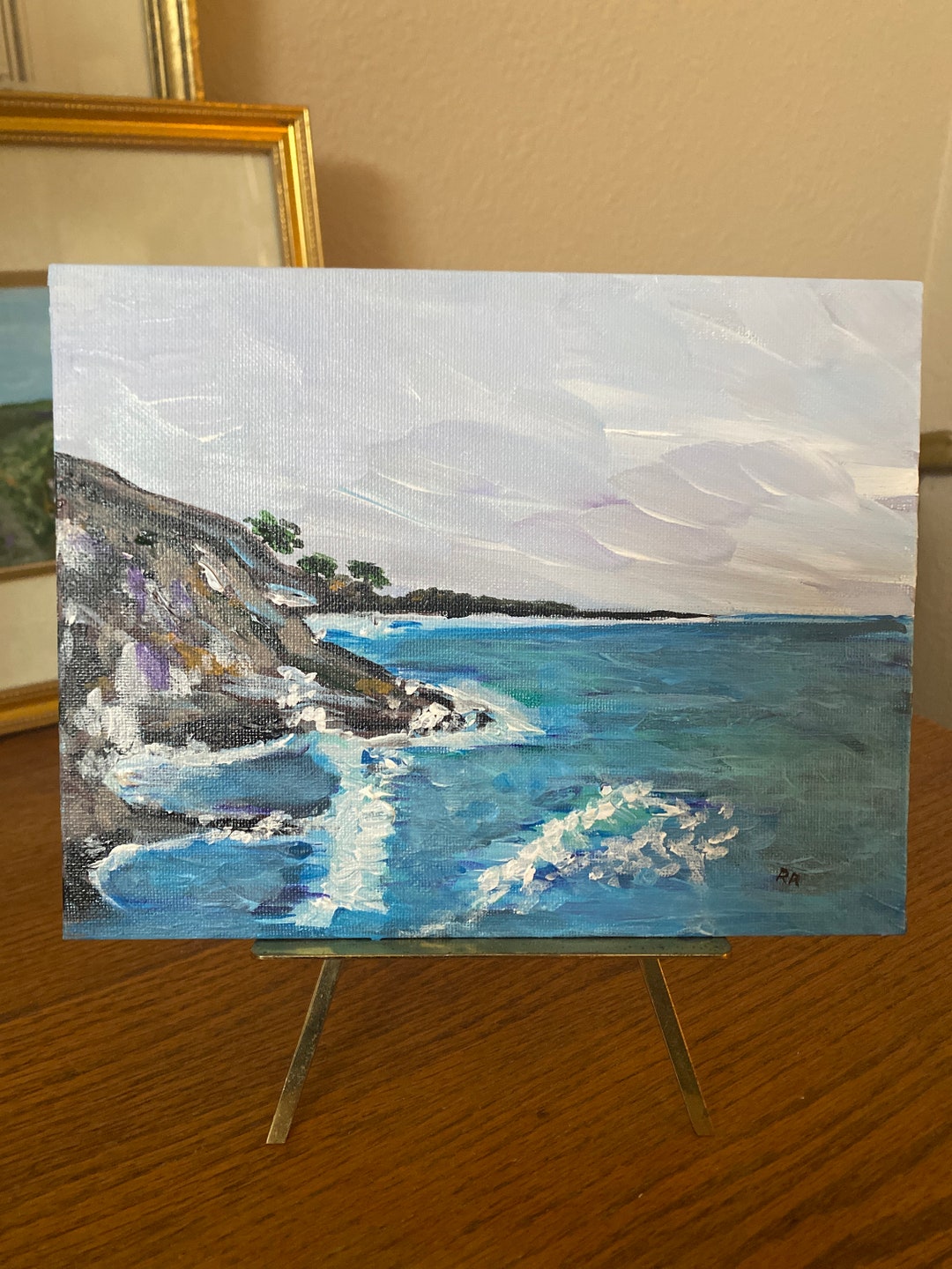 Purple Cliffs - Etsy