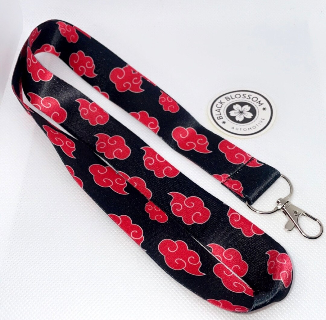 Black Blossom Club Lanyard | Car Lanyard | Japanese Lanyard | Cloud ...