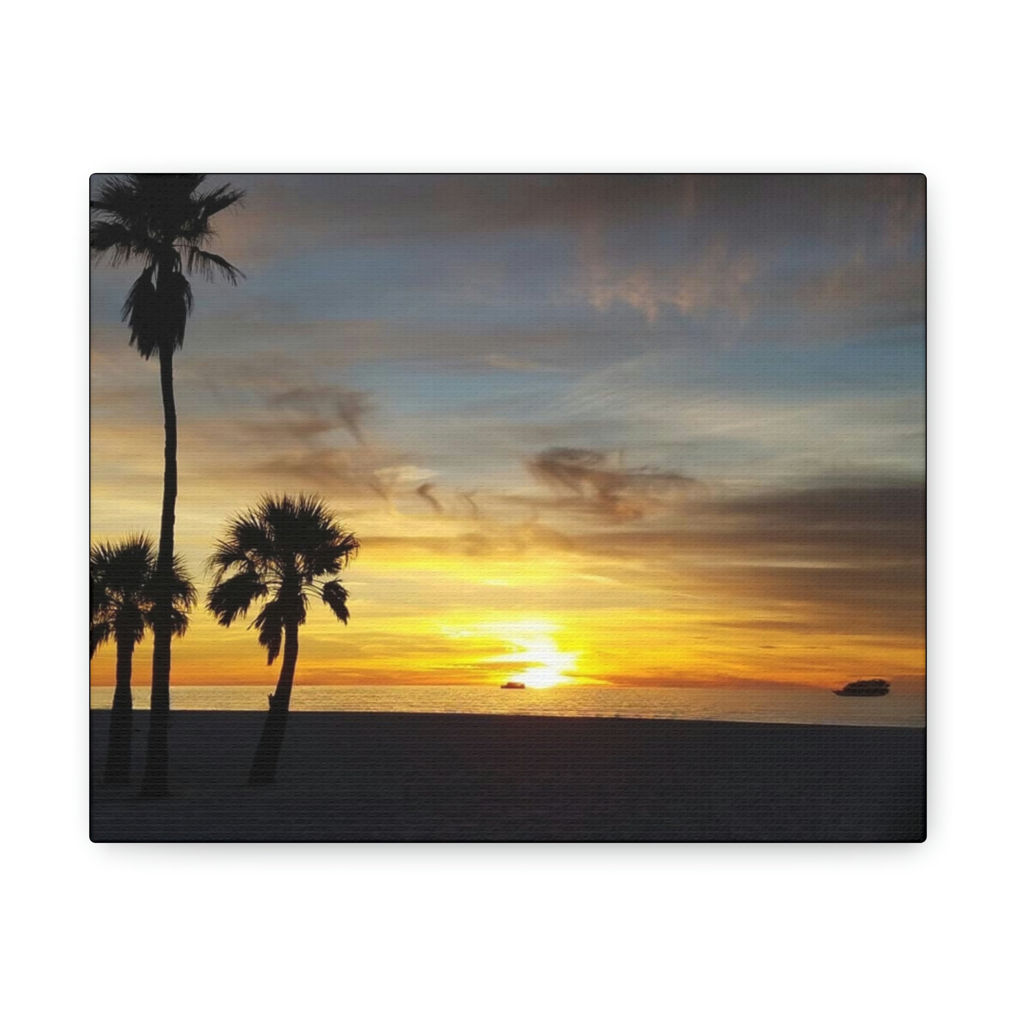 Clearwater Beach Sunset, Sunset Canvas Print, Sunset Photo Canvas ...