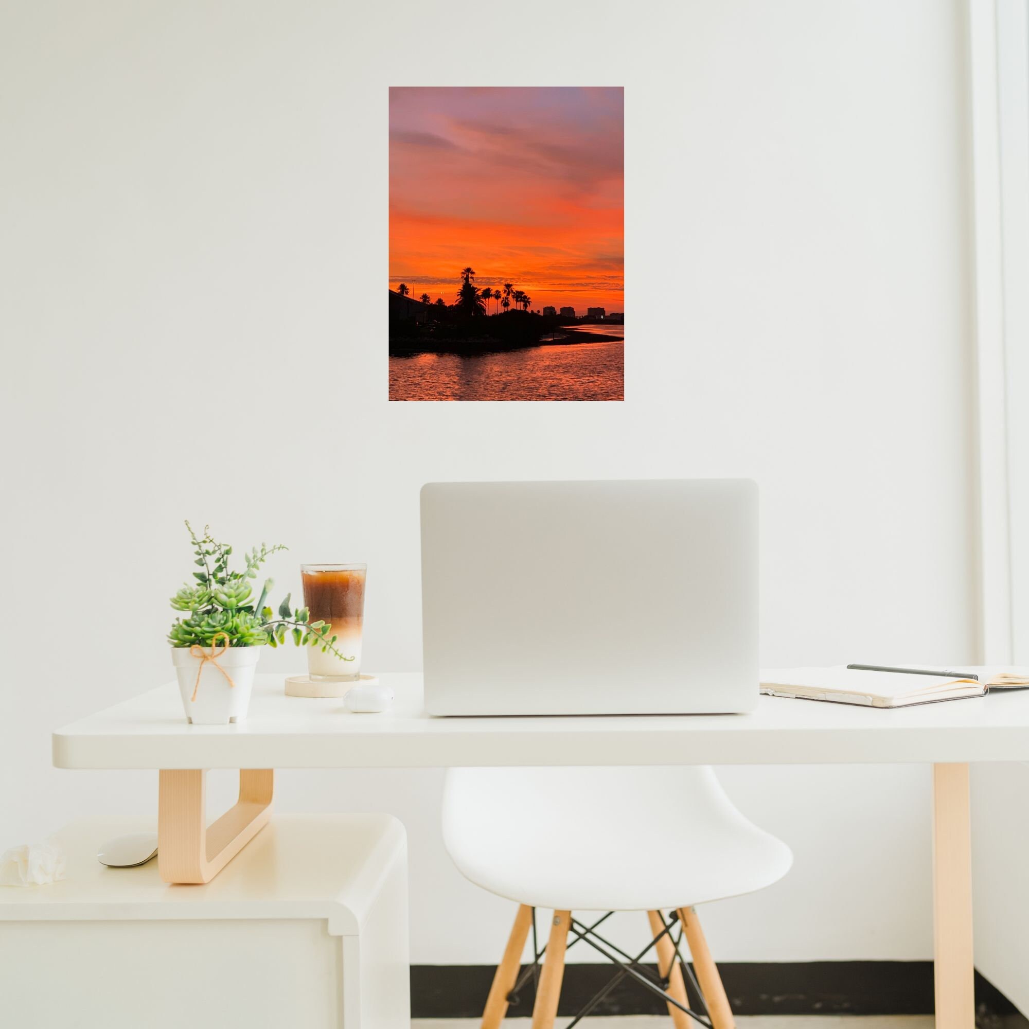Clearwater Beach Sunset Wall Art Sunset Canvas Print Home Decor Photo ...