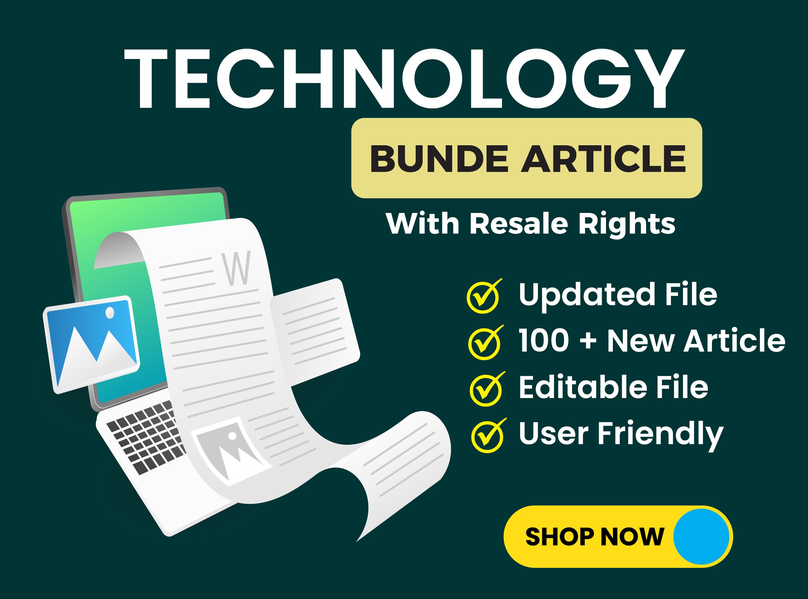 Technology Bundle Article With Resell Rights - Etsy
