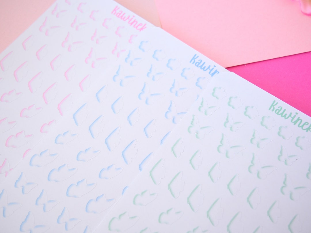 Back to School Sticker Sheets and Decos Sticker Sheet Planner ...