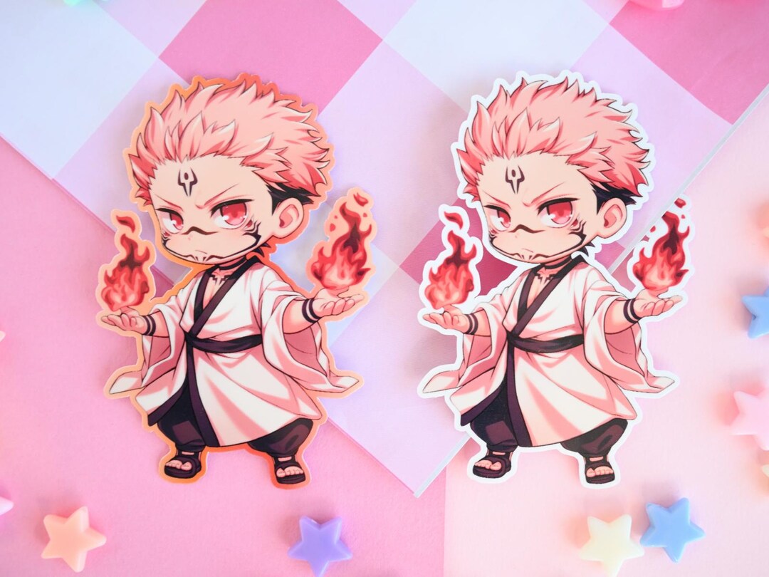 Waterproof Vinyl Stickers Die Cut Anime Manga - Etsy