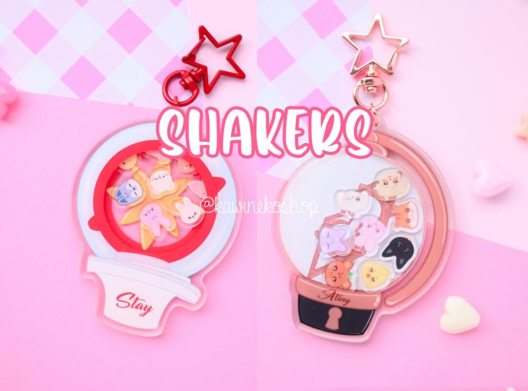 Shaker Keychain Kpop Merch San Hongjoong Seonghwa Wooyoung Mingi Charm ...