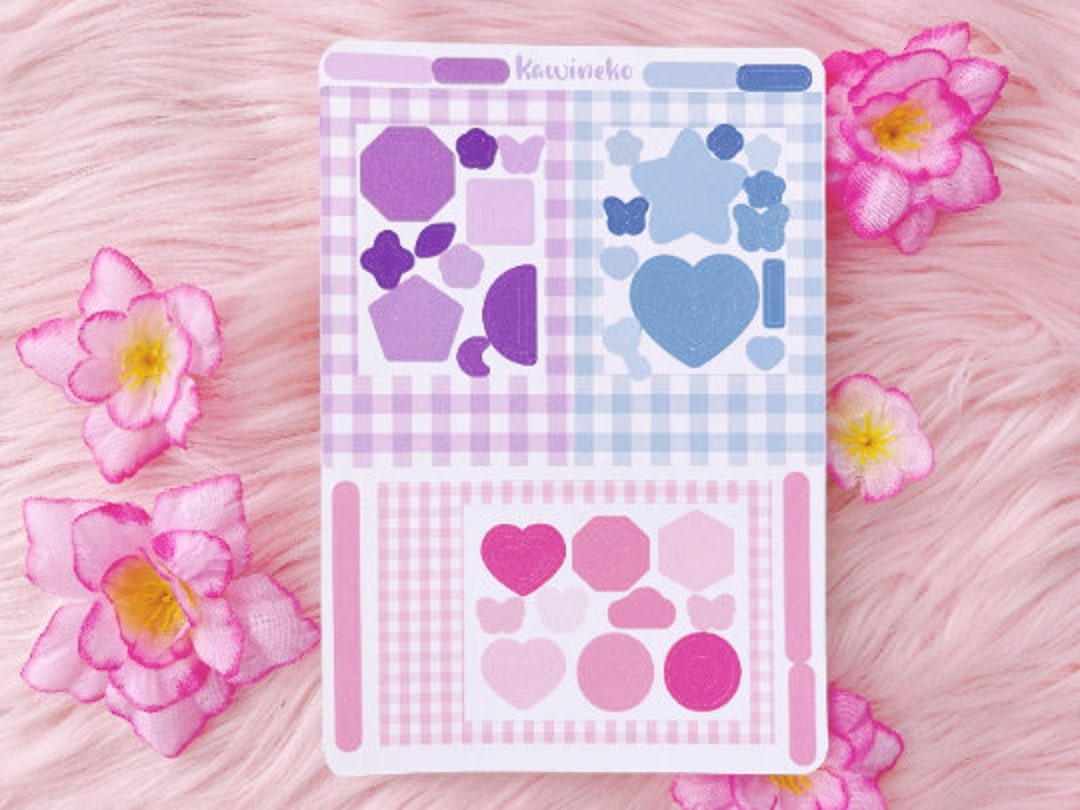 Polco Frames With Small Decos Sticker Sheet - Etsy