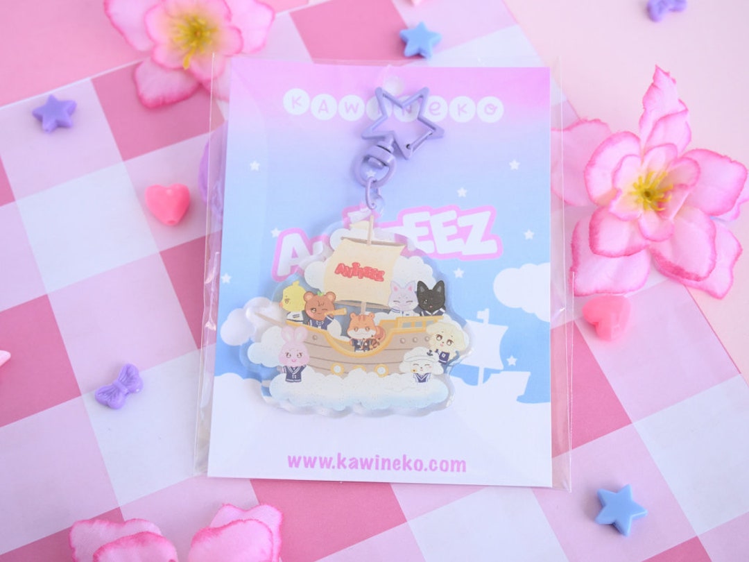 Keychain Kpop Merch San Hongjoong Seonghwa Wooyoung Mingi Charm Anitee ...