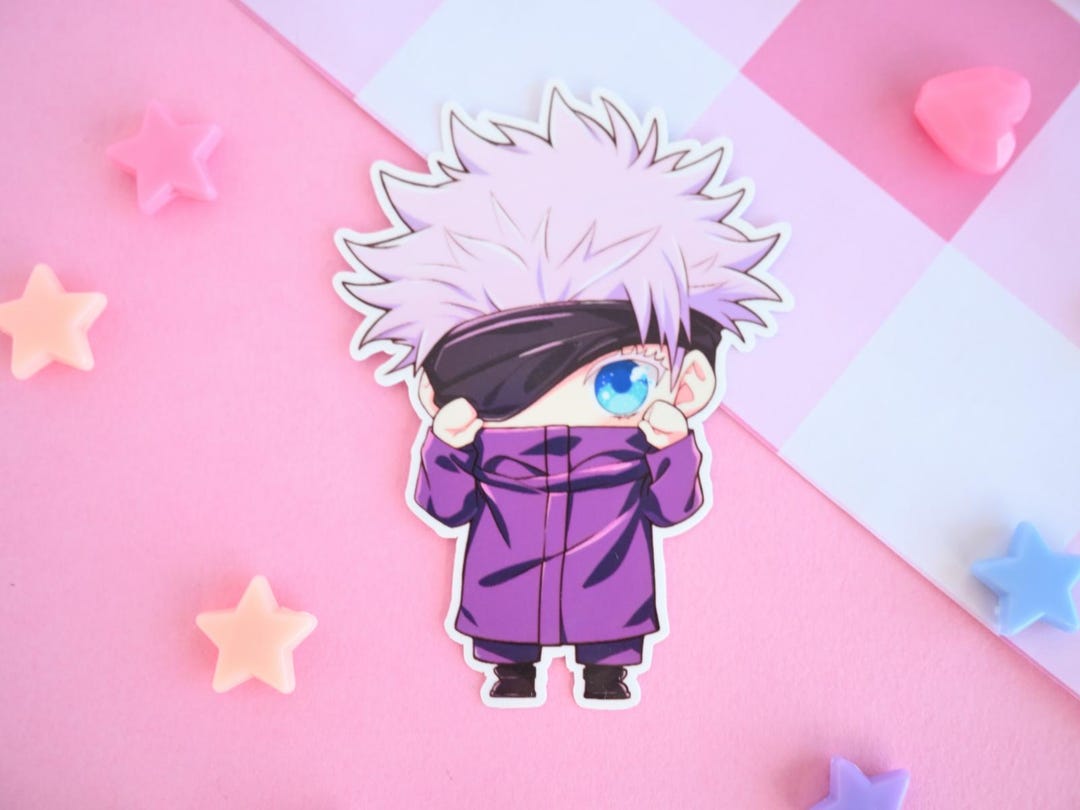 Gojo Megumi JJK Sukuna Waterproof Vinyl Stickers Die Cut Anime Manga - Etsy