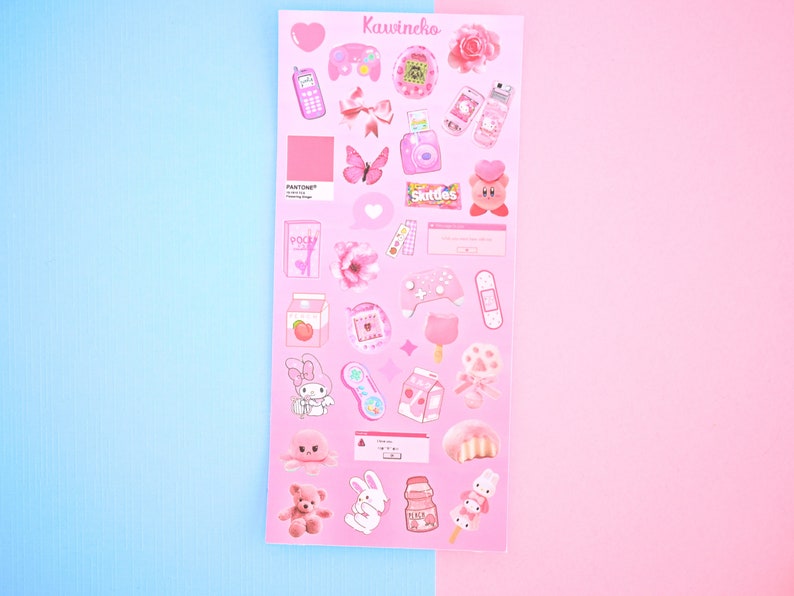 New Color Cores Sticker Sheets Polcos Planner Scrapbooking - Etsy