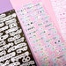 Ascii Cute Little Faces Sticker Sheets Deco Polcos Toploaders Journal ...