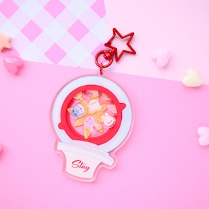 Shaker Keychain Kpop Merch San Hongjoong Seonghwa Wooyoung Mingi Charm ...