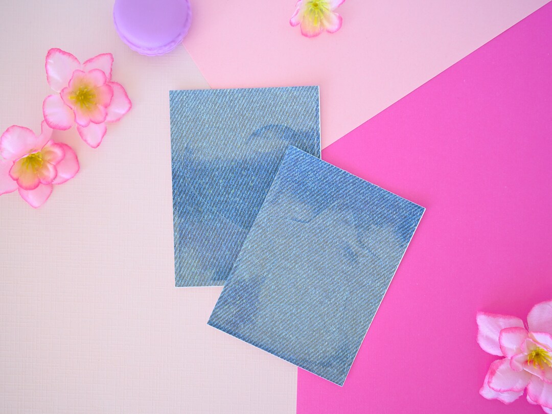 Toploader Frames Heart or Star Sticker Sheets New Jeans - Etsy