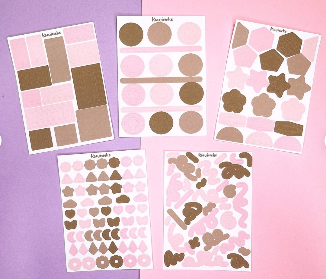 Clefairy Color Core Deco Sticker Set Polcos Journaling Scrapbooking - Etsy