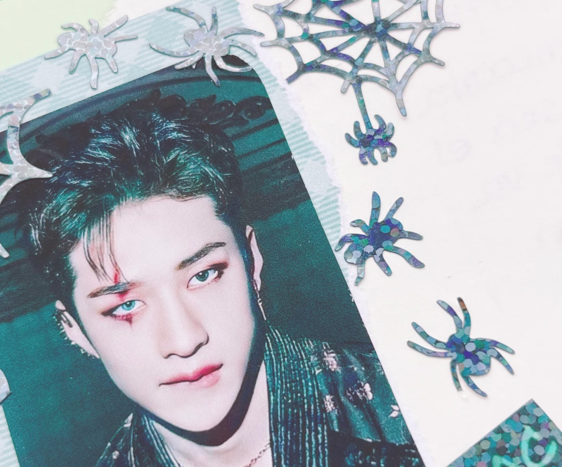 Spiders Dark Heart Handcuffs and Other Decos Sticker Sheets - Etsy