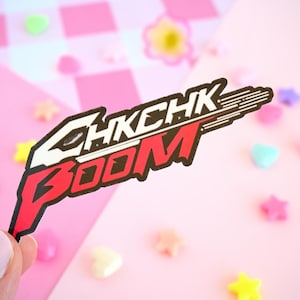 Chk Chk Boom Kids Inspired Sticker Waterproof Vinyl Stickers Die Cut ...