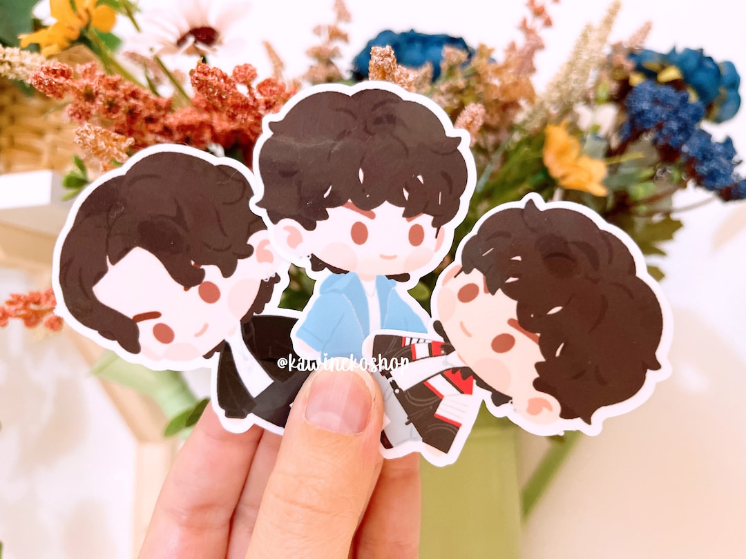 Cuties Kpop Waterproof Vinyl Stickers Seom Jk - Etsy