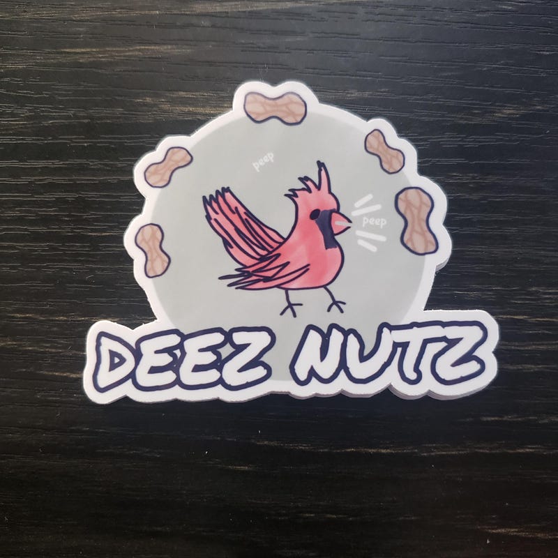 Deez Nuts Decal - Etsy