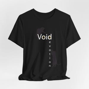 Black Cat Lovers Tshirt, Cute Cats Shirt, Void Cats, Void Devotion ...