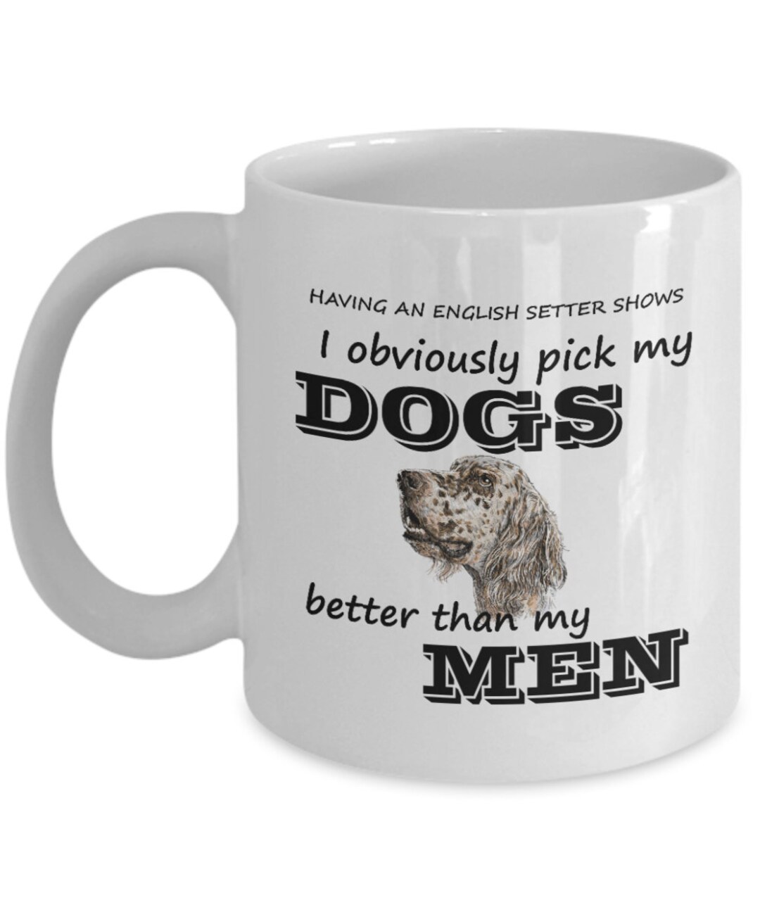English Setter, English Setter Gifts, Dog Lover Gift, English Setter ...