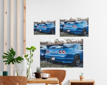 Nissan GT-R R33 Skyline Kaido House, 1:64 Scale Diecast Digital Photo ...