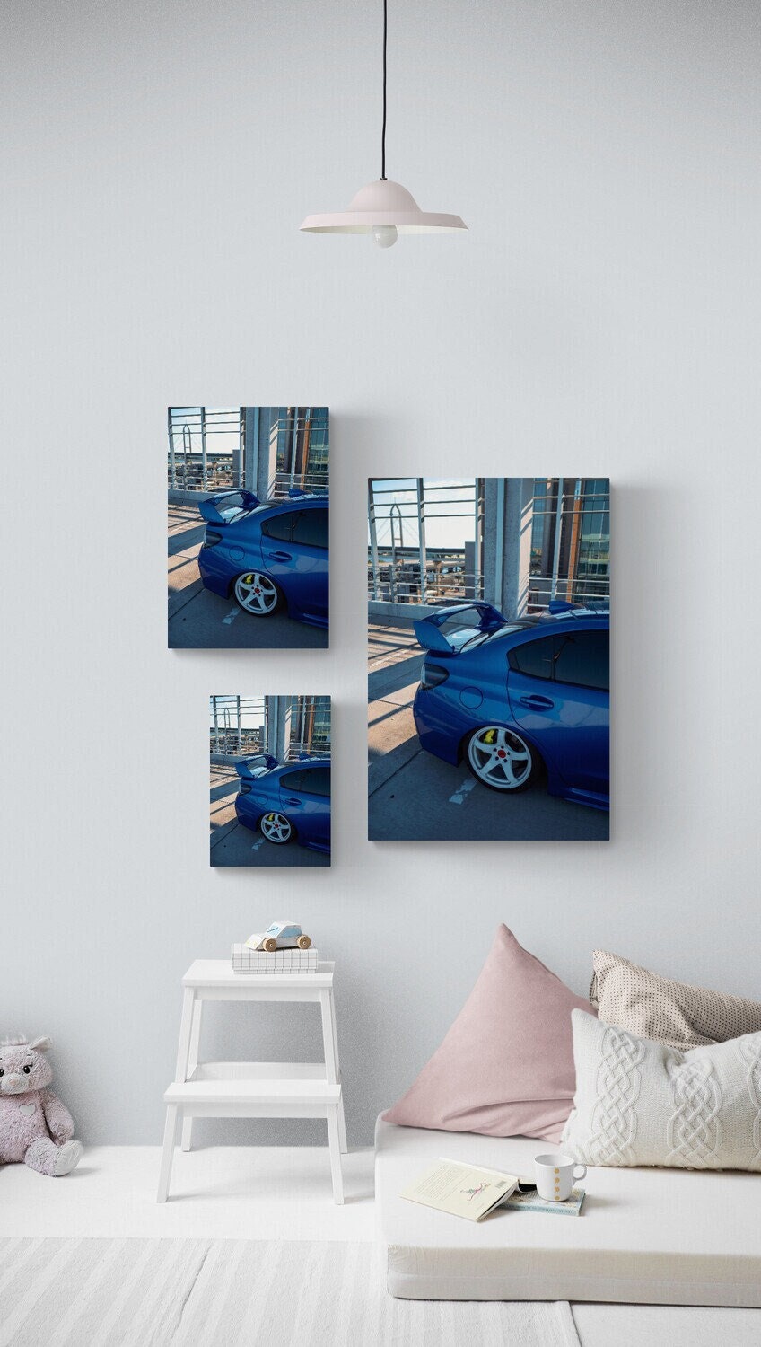 World Rally Blue Subaru WRX STI - Etsy