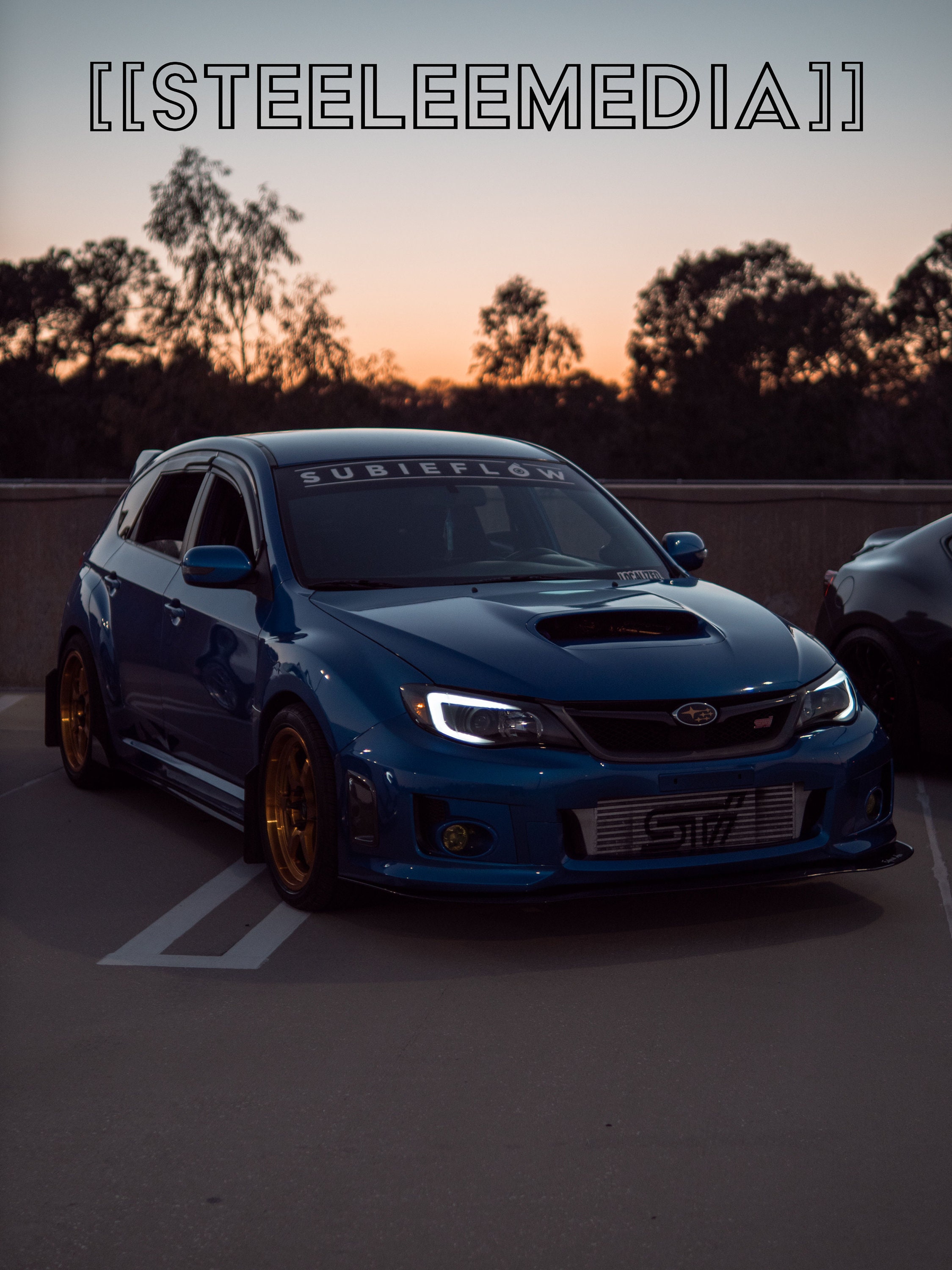 World Rally Blue Subaru Wrx Sti Poster - Etsy
