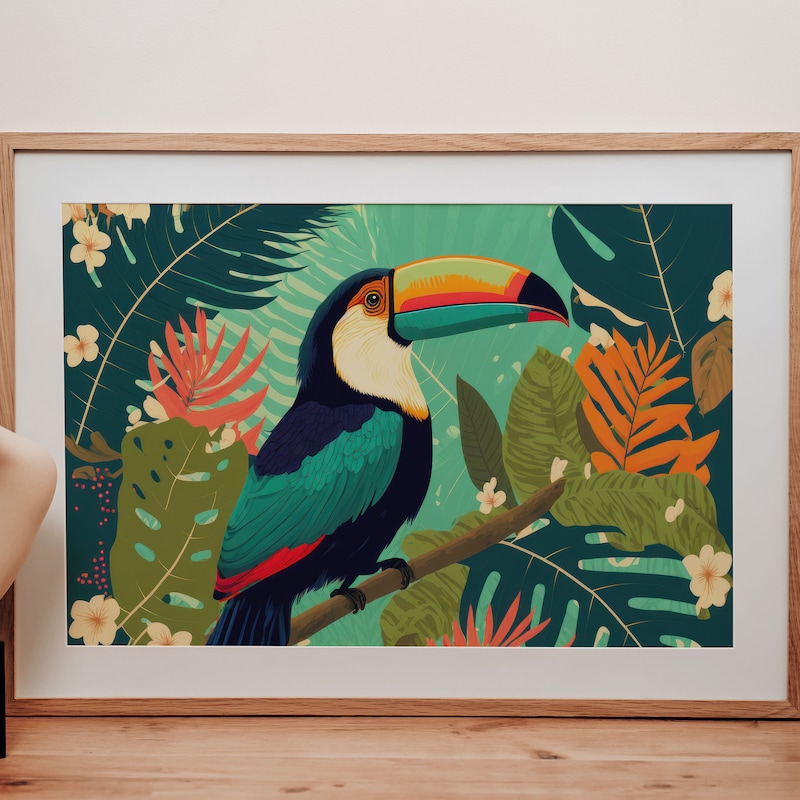 Toucan Poster - Etsy