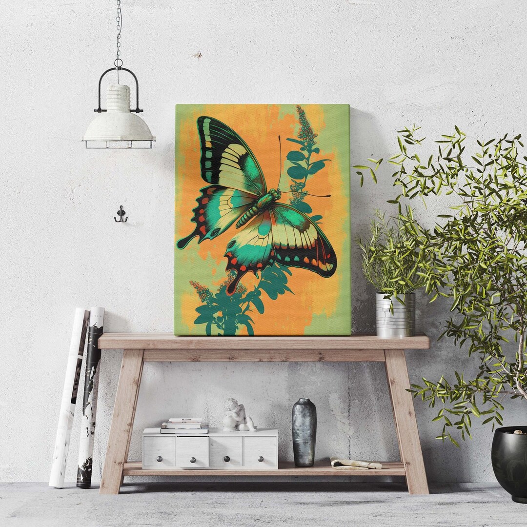 Butterfly Poster Printable | Spring Butterfly Art | Modern Chic Decor ...
