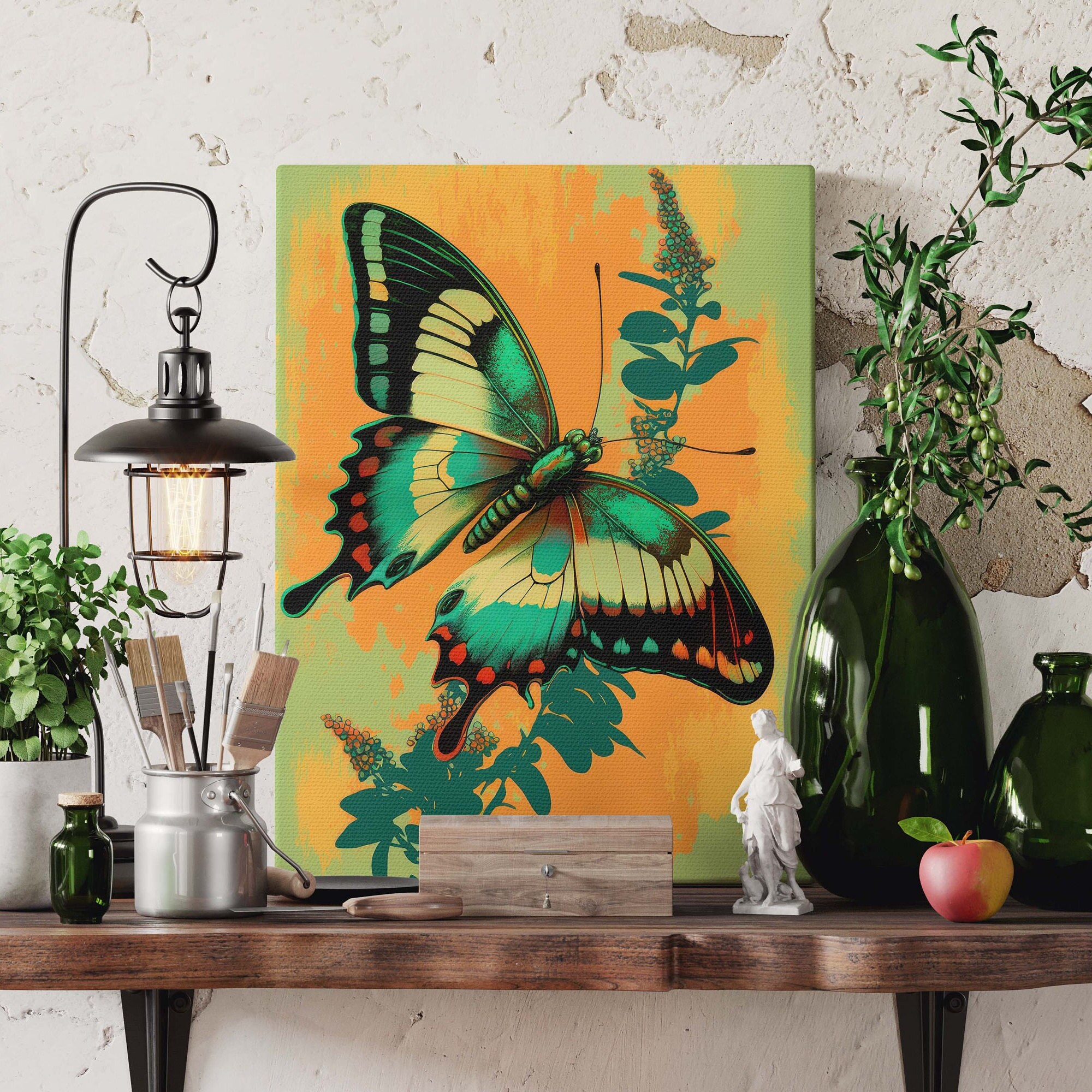 Butterfly Poster Printable Spring Butterfly Art Modern Chic Decor ...