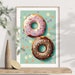 Modern Coffee Shop Decor | Bakery Donuts Poster | Digital Printable ...