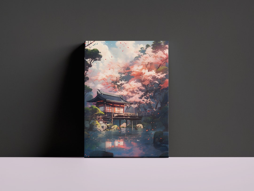 Artistic Japan Sunshine Sakura Art Print Framed / Unframed / - Etsy