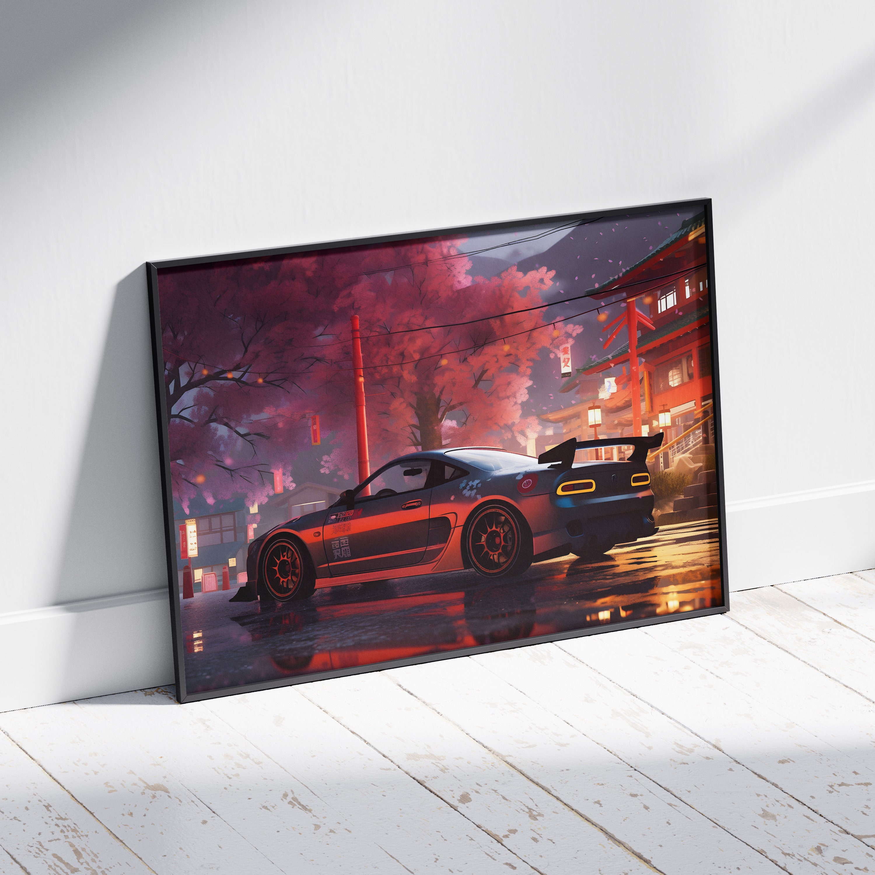 Toyota MR2 Sakura Japan Digital Car Art Instant Download - Etsy