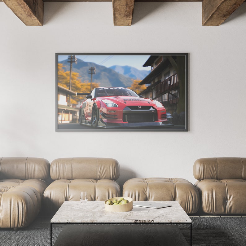 Nissan GTR R35 Nismo Japan Digital Car Art Instant Download - Etsy
