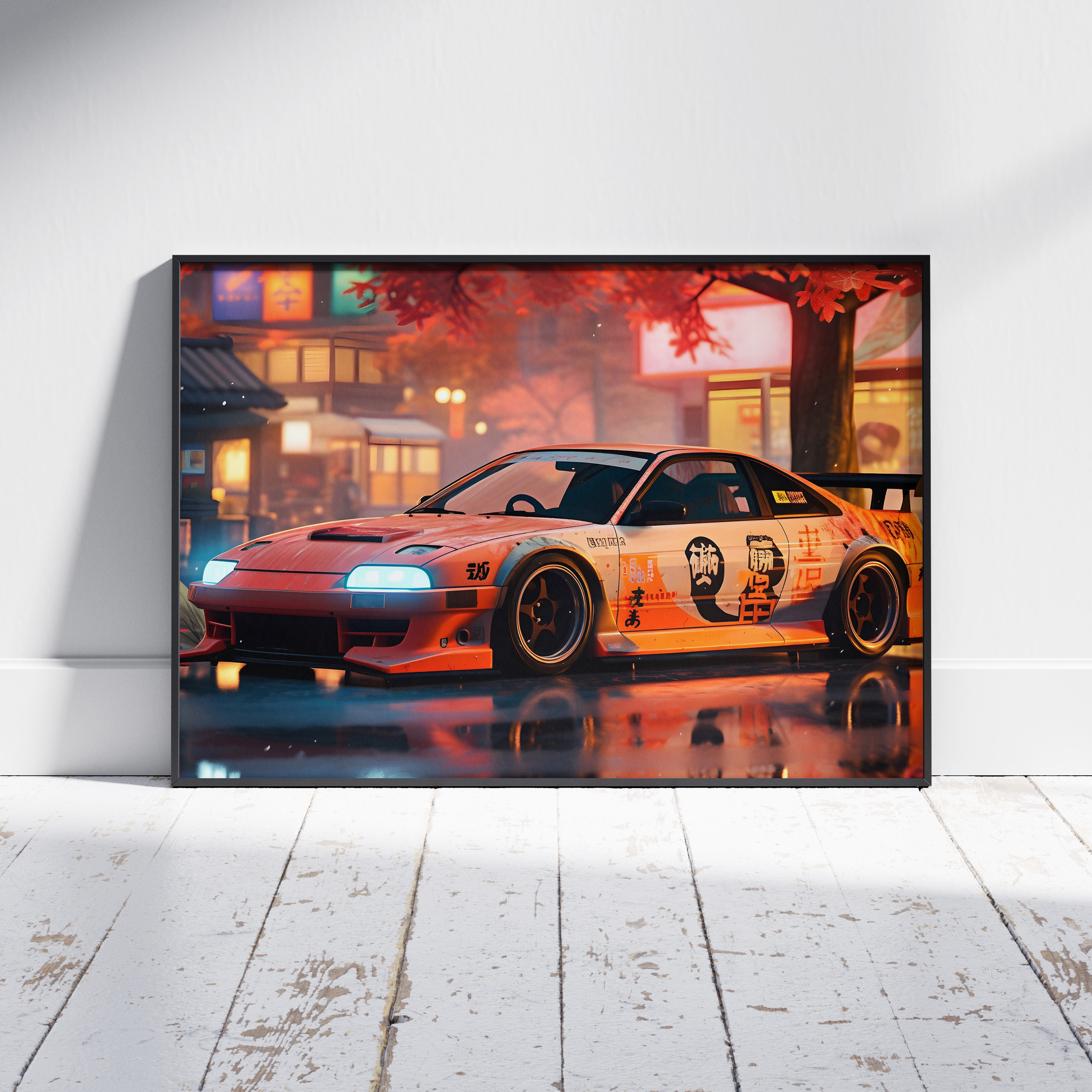 Toyota MR2 Sakura Japan, Digital Car Art Instant Download Printable ...