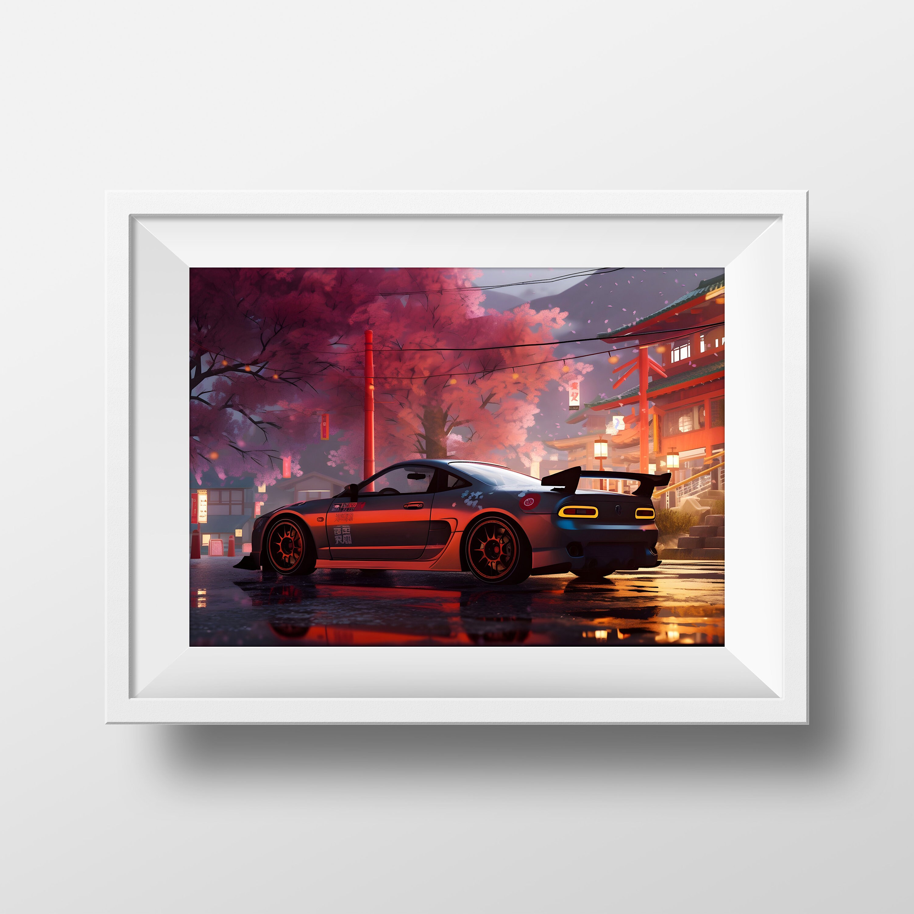 Toyota MR2 Sakura Japan Digital Car Art Instant Download - Etsy
