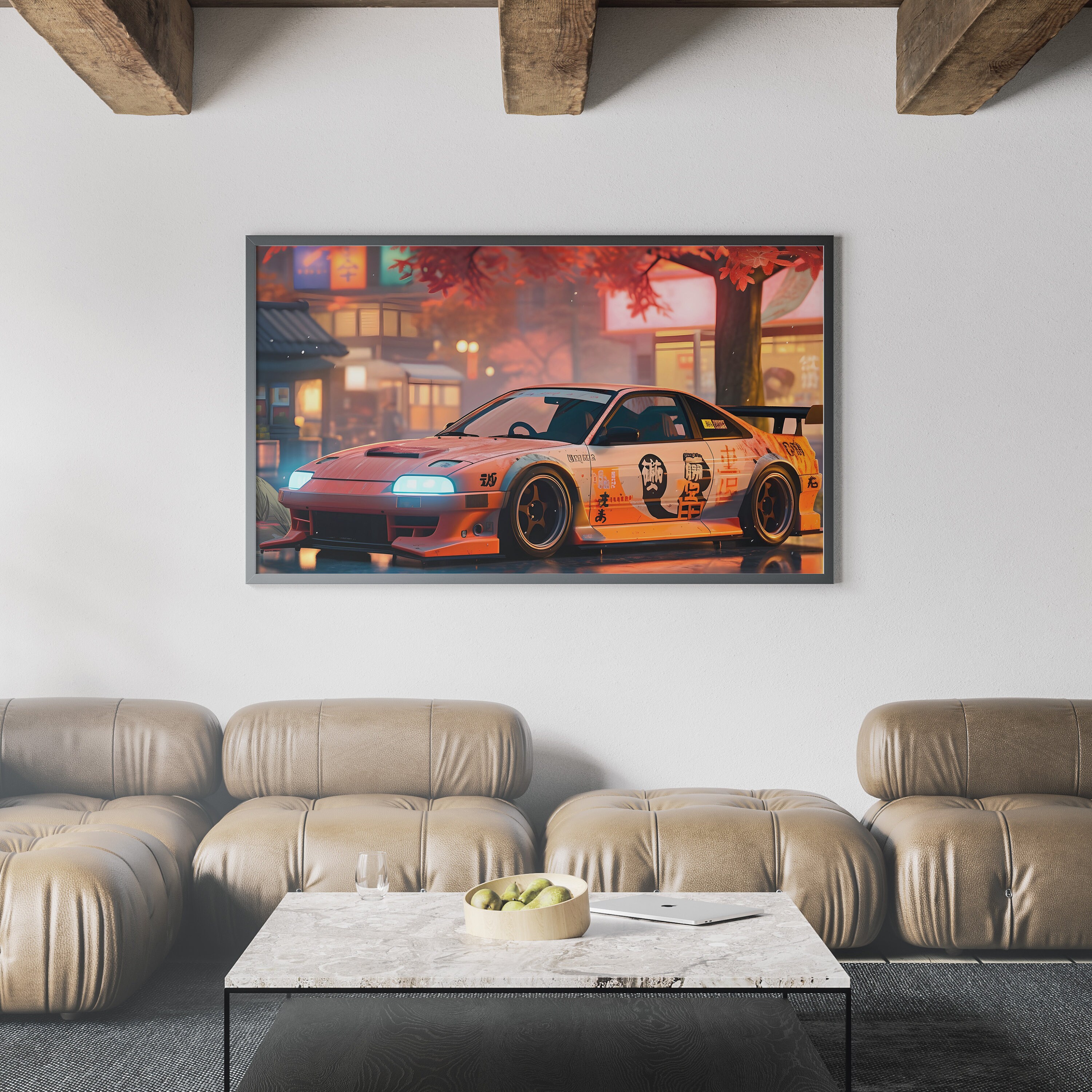 Toyota MR2 Sakura Japan Digital Car Art Instant Download - Etsy