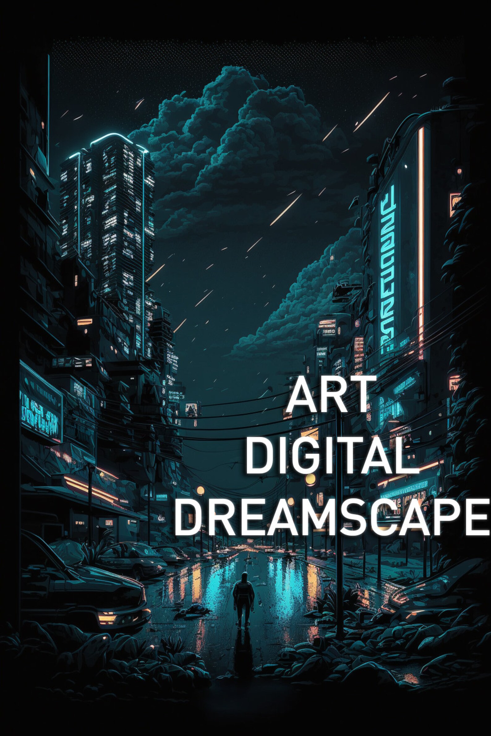 Pixel Art Cyberpunk Skyscraper, Art Digital Instant Download, Printable ...