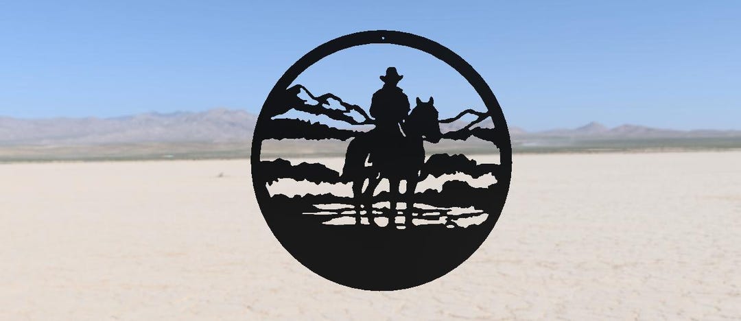 Cowboy Sign, Plasma Cut, Home Decor, Art - Etsy